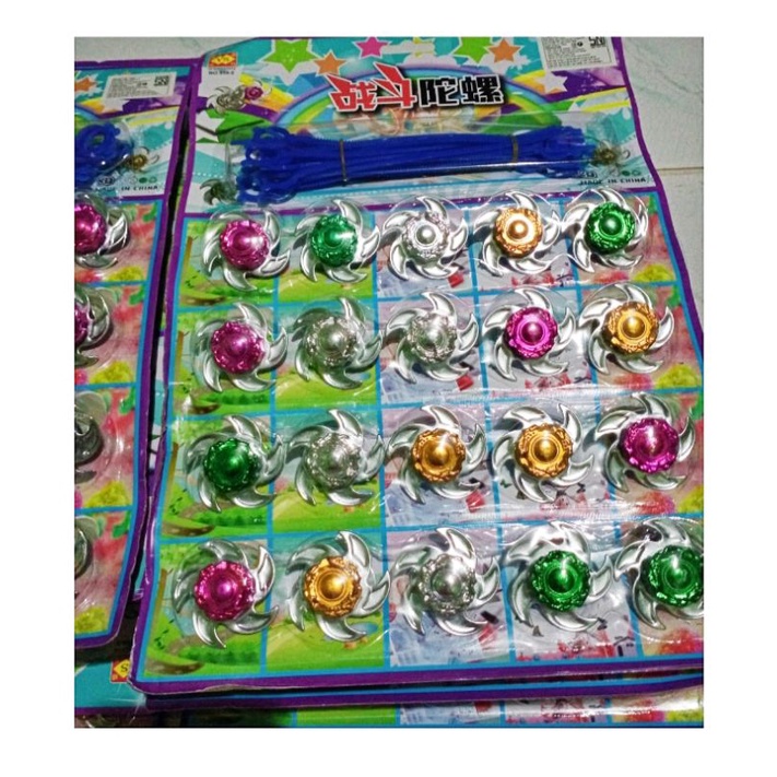 Jual ISI 20 PCS GROSIR GASING PRESS MAINAN ANAK / BEYBLADE PRESS MAINAN ...