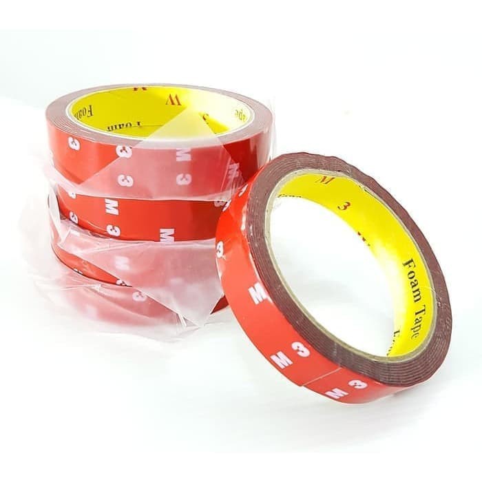 Jual Double Tape 3M 2 CM x 4.5 M Double Tip Mobil Dinding 3M | Shopee ...