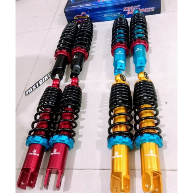 Jual shockbreaker aerox 285mm motor nouvo shock posh full cnc | Shopee ...