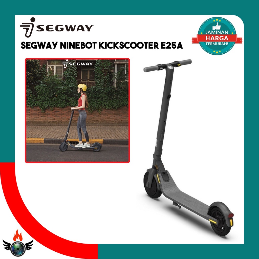 Jual Segway Ninebot KickScooter E25A / Skuter Listrik Lipat | Shopee ...