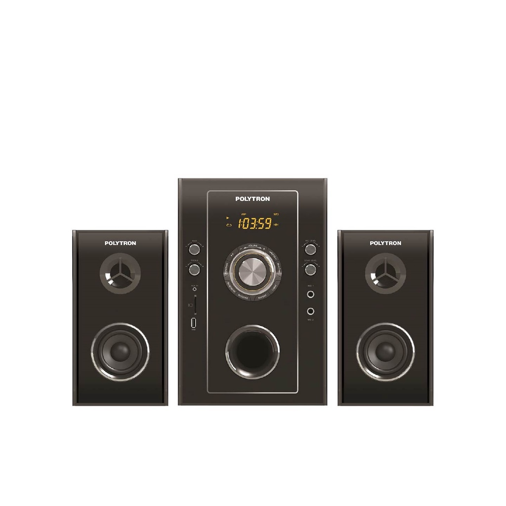 Jual Speaker Polytron Salon Aktif Bluetooth USB bisa untuk Karaoke ...