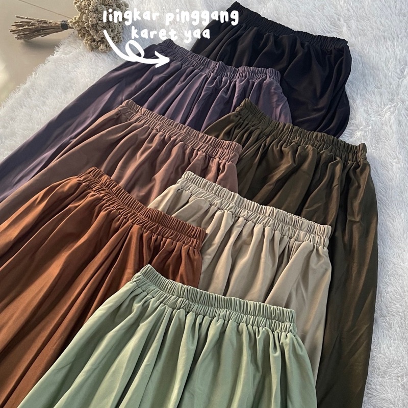 Jual ROK POLOS PREMIUM//ROK MAYUNG//ROK POLOS JUMBO | Shopee Indonesia