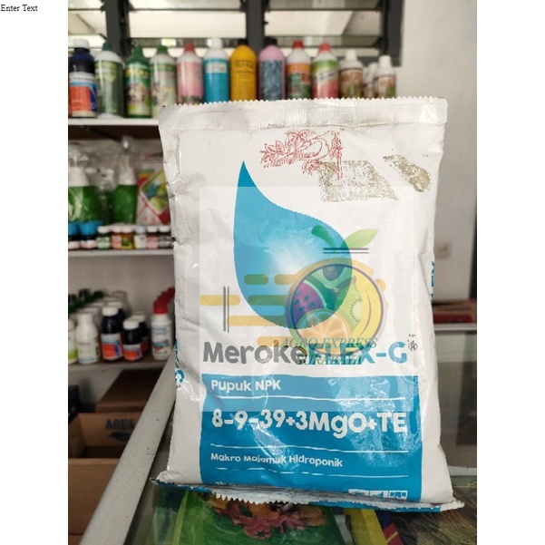 Jual pupuk NPK MEROKE FLEX-G 8-9 39+3MgO+TE isi 1kg | Shopee Indonesia