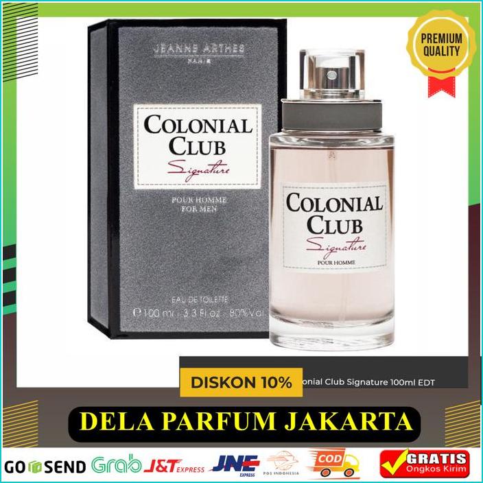 Jual JEANNE ARTHES COLONIAL CLUB SIGNATURE 100ML EDT - PARFUM ORIGINAL BAHAN BERKUALITAS ...