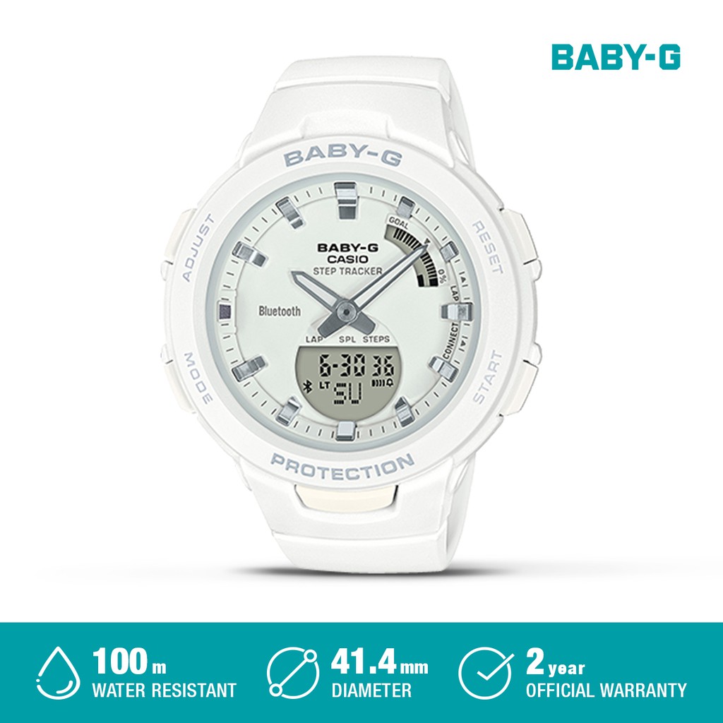 Jual Casio Baby-G Step Tracker/Bluetooth Original BSA-B100-7ADR Jam ...