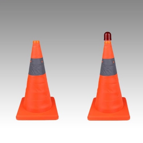 Jual Traffic Cone Foldable Emergency Kerucut Darurat Lipat Model Cone / Safety Cone Alat ...