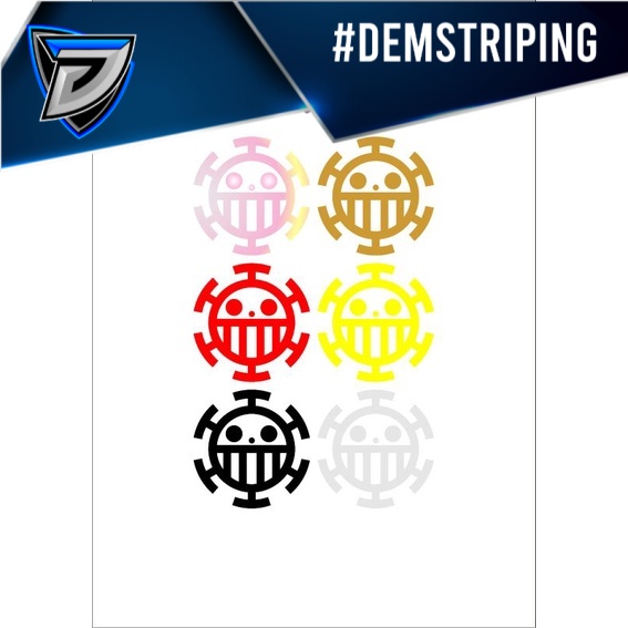 Jual STICKER TRAFALGAR LAW ONE PIECE CUTTING | Shopee Indonesia