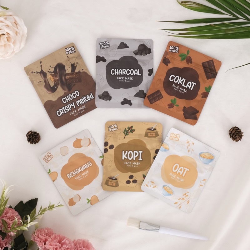 Jual MASKER BUBUK 15 GRAM / MASKER WAJAH WASH OFF MASK BDGEULIS | Shopee Indonesia