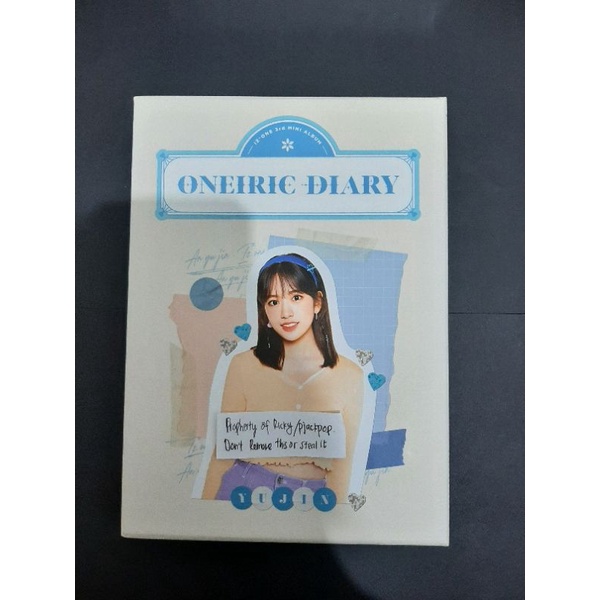 Jual [Baca Deskripsi Dulu ya, Makasih] IZ*ONE IZONE ONEIRIC DIARY ALBUM AHN YUJIN COVER DIARY ...