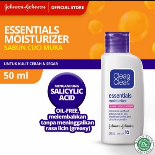 Jual Clean & Clear Essentials Moisturizer 50 ml | Shopee Indonesia