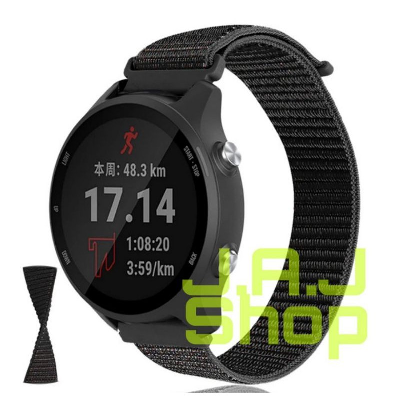 Jual STRAP NYLON NILON TALI JAM GARMIN FORERUNNER 55 165 155 245 MUSIC ...