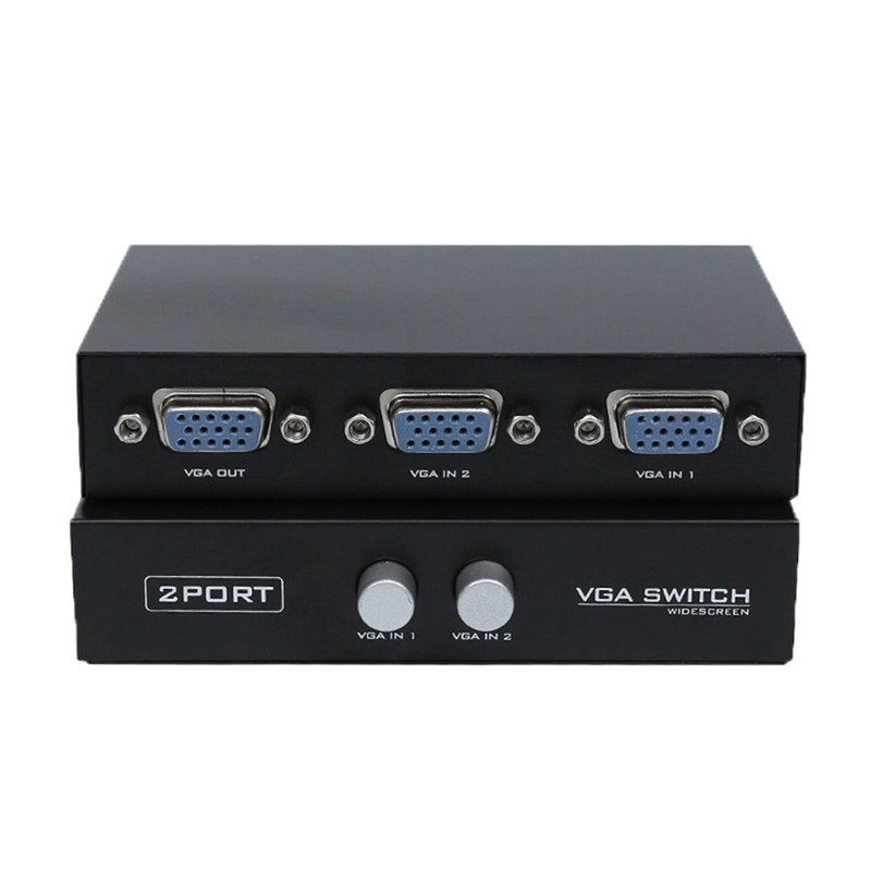 Jual Vga Switch 2 Port Switcher Vga 2 Port 2 Input 1 Output