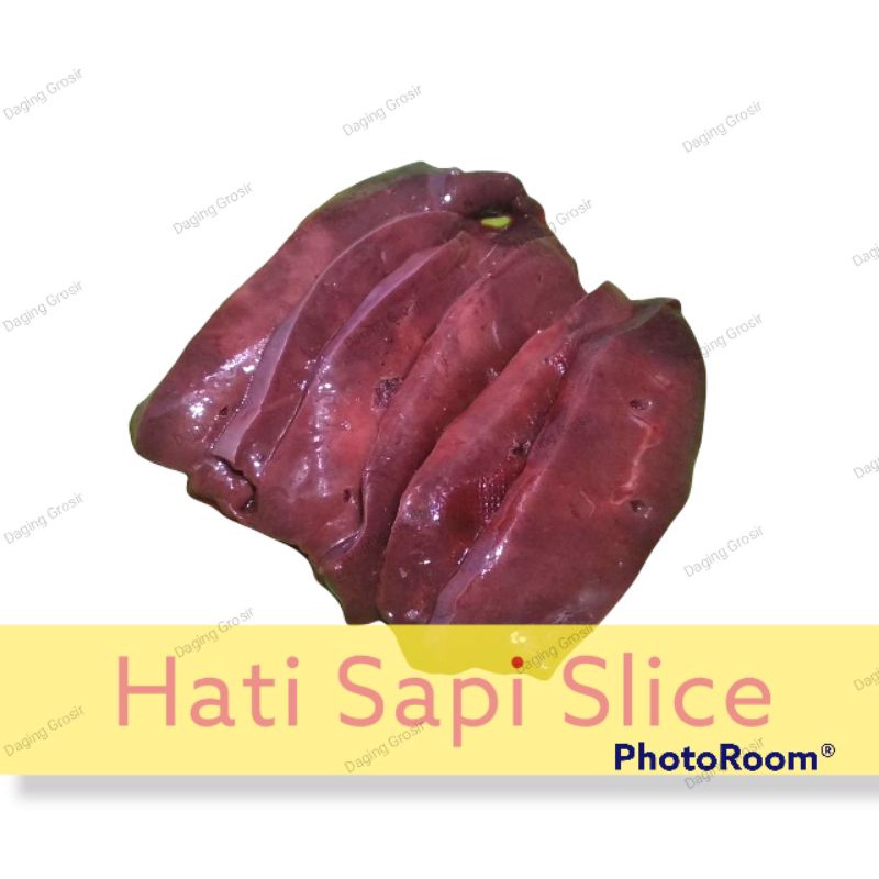 Jual Hati Sapi Slice / Hati Sapi slice 3-4mm Fresh Frozen | Shopee ...
