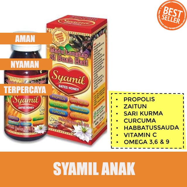 Jual Syamil Anak - Madu Anak - Madu Lengkap Si Buah hati - Penambah ...