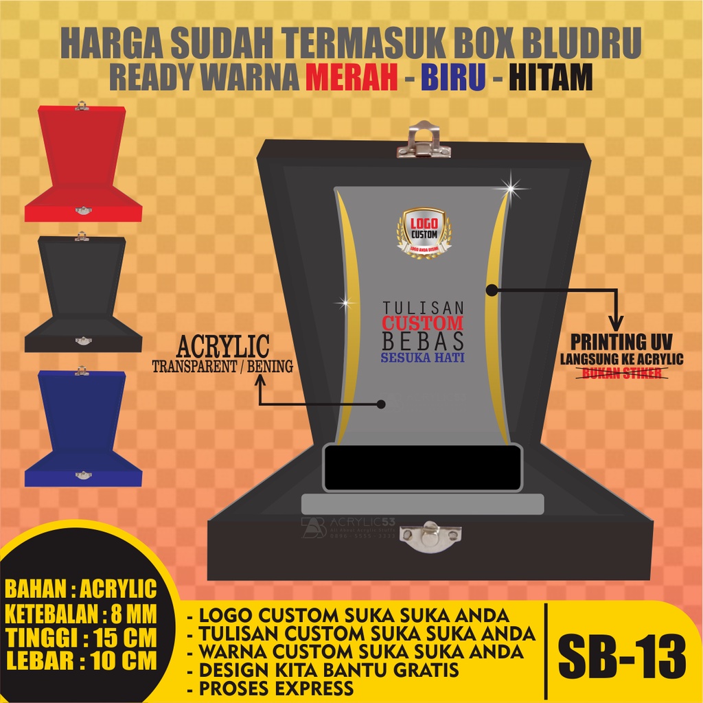 Jual PLAKAT, PLAKAT AKRILIK, PLAKAT ACRYLIC, PLAKAT CUSTOM, VANDEL ...