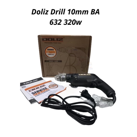 Jual Mesin Bor DOLIZ BA 632 10mm Hand Drill Reversible | Shopee Indonesia