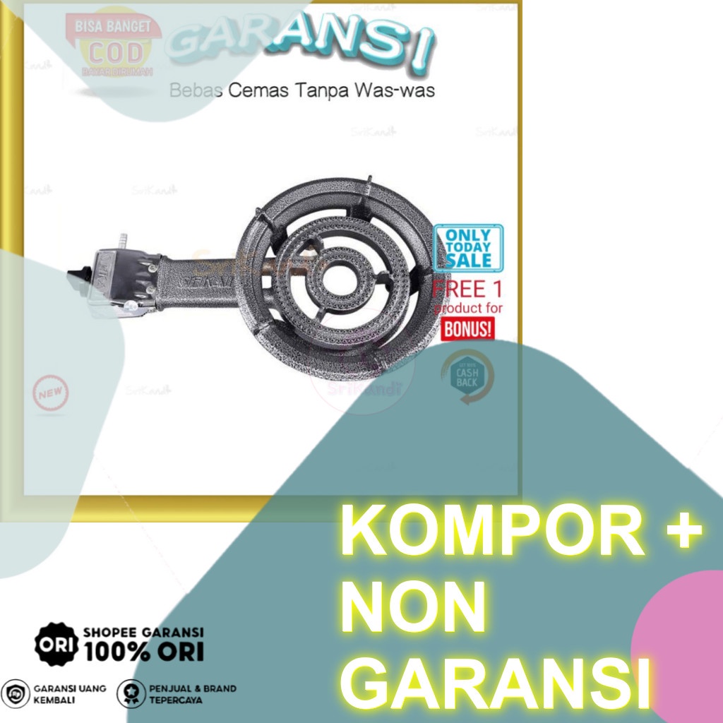 Jual Kompor Cor Gas Lpg 1 Tungku Low Pressure Tekanan Rendah | Shopee ...