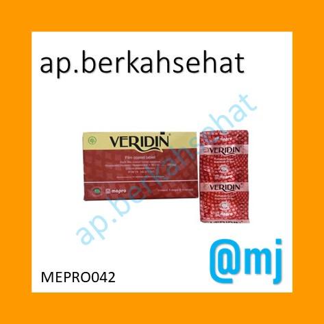 Jual VERIDIN TABLET PER BOX | Shopee Indonesia