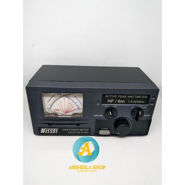 Jual Swr watt meter power meter nissei ns 2104a original murah | Shopee ...