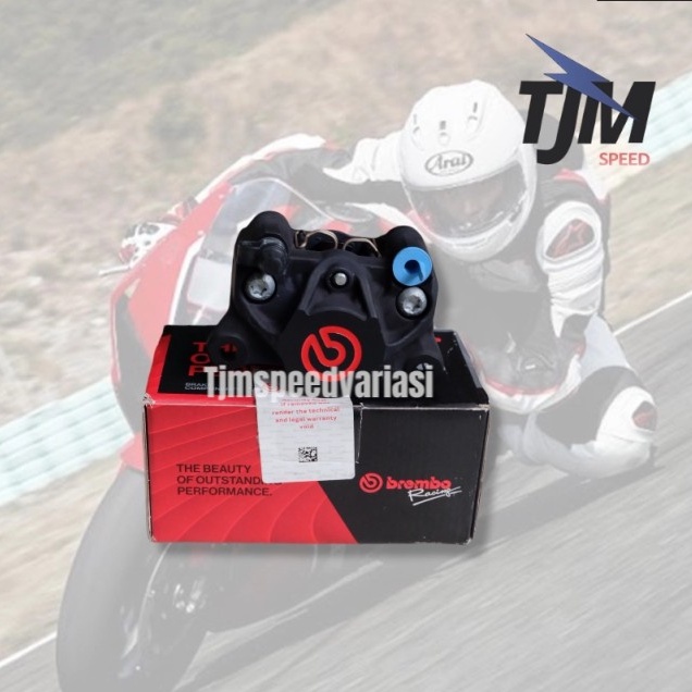 Jual Kaliper Brembo 2 Piston 2p p2 Black Red Logo | Shopee Indonesia