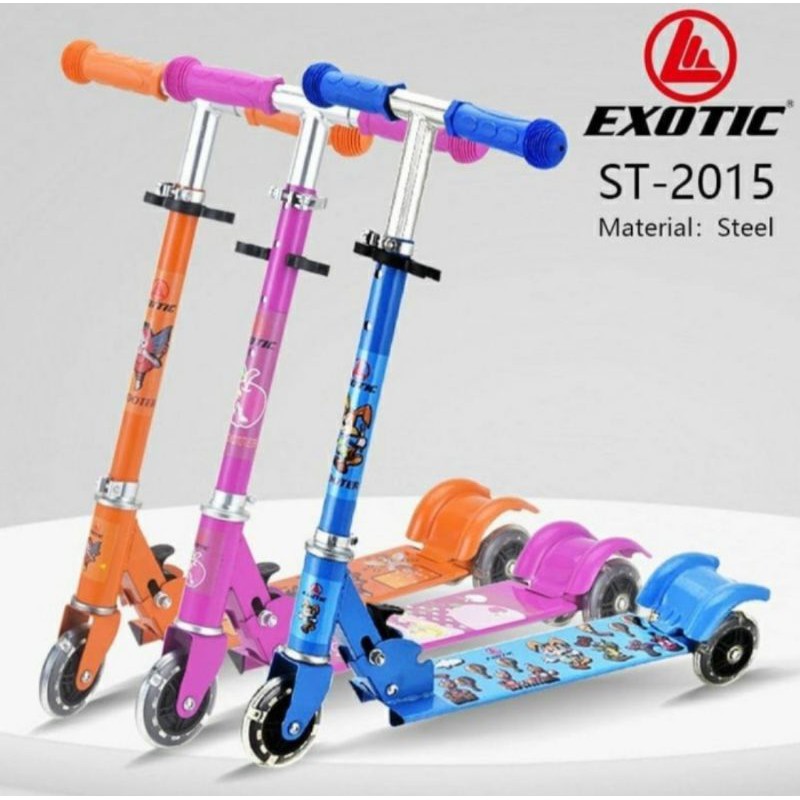 Jual scooter skuter otopet anak exotic otopet roda tiga aloi alloy 2009 ...