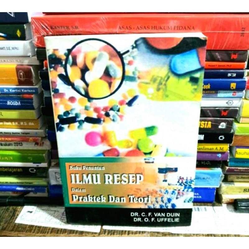 Jual Buku Penuntun Ilmu Resep Dalam Praktek dan Teori Oleh Van Duin, dkk. [ORIGINAL] | Shopee ...