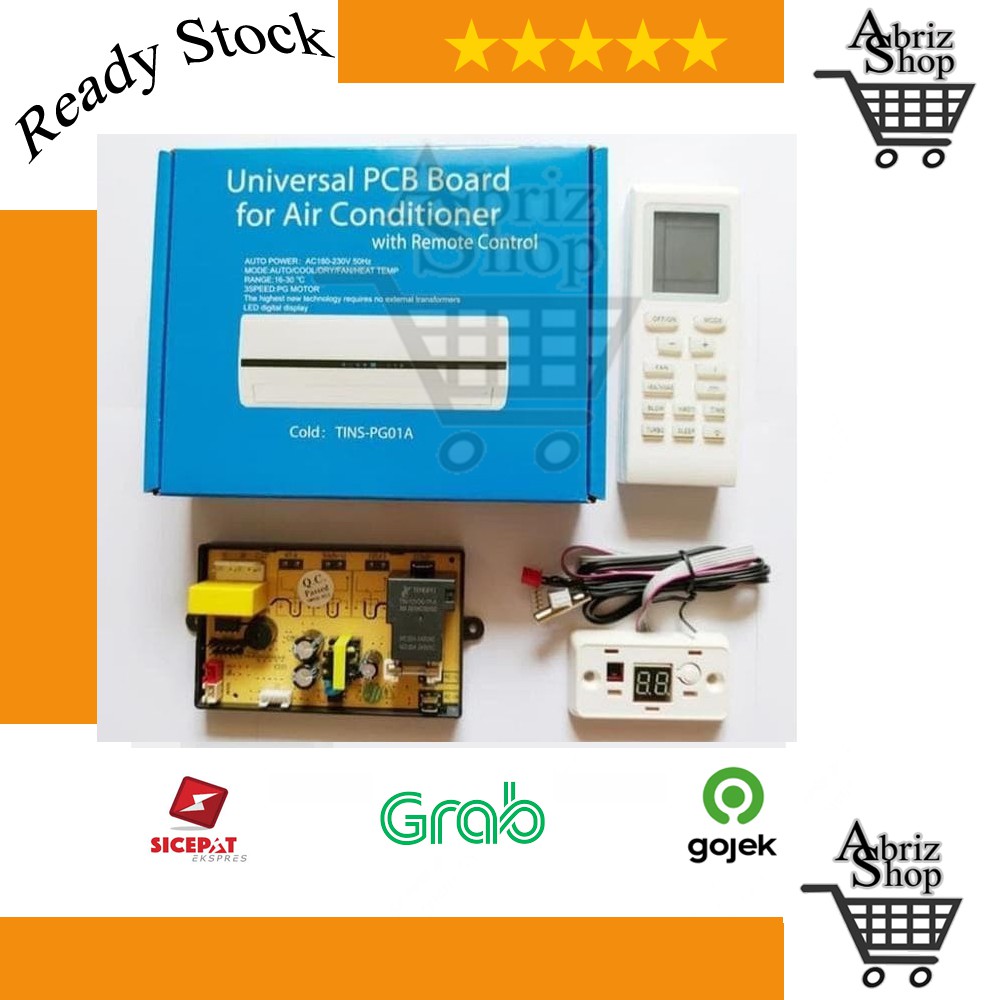 Jual Modul PCB AC universal control panel LG SHARP DAIKIN PANASONIC ...