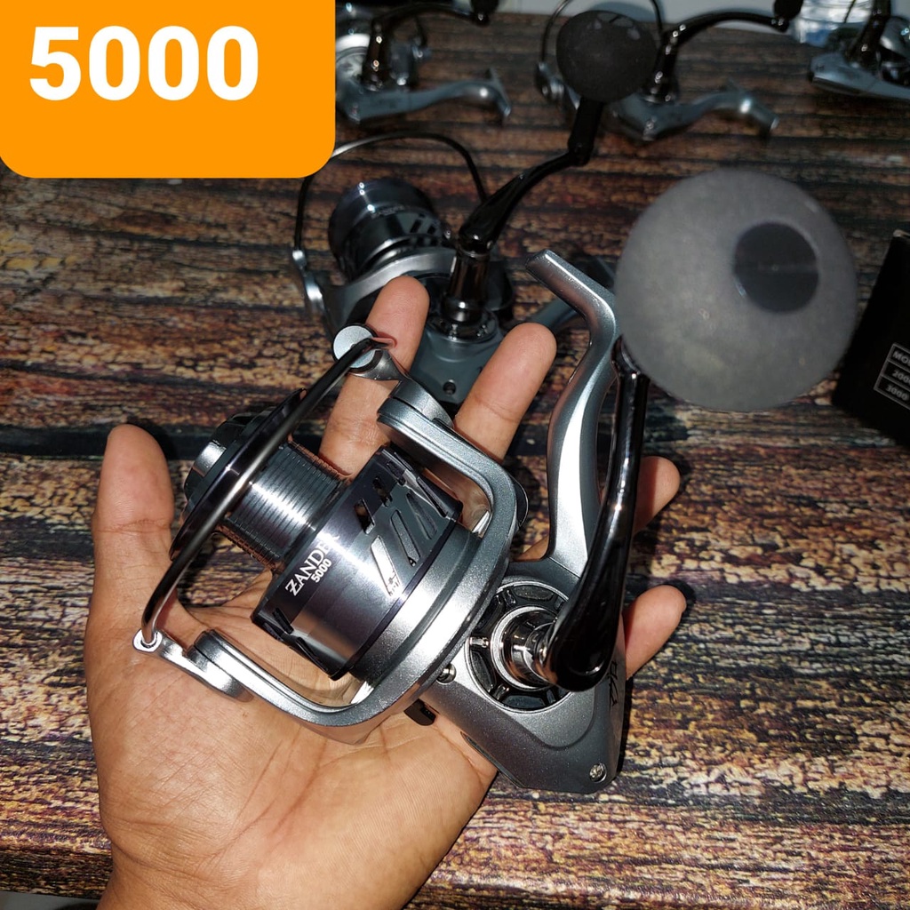 Jual Spinning Reel Maguro ZANDER POWER HANDLE ukuran 1000, 2000, 3000, 4000, 5000, 6000 | Shopee ...