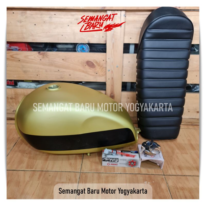 Jual TANGKI CUSTOM JAPSTYLE SCRAMBLER PLUS JOK CUSTOM TIGER THUNDER ...