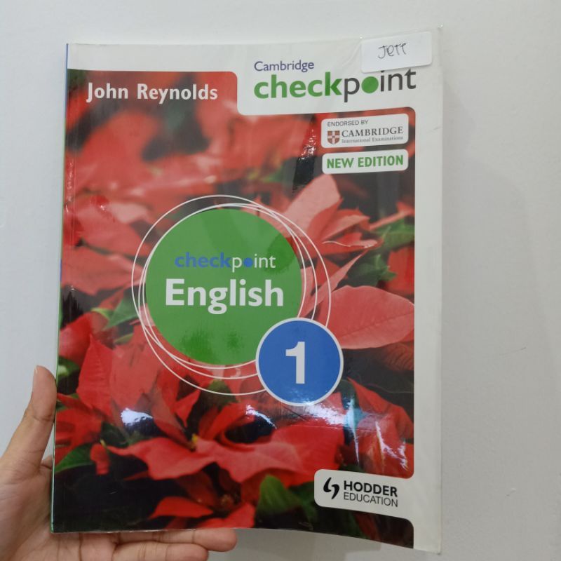 Jual cambridge checkpoint english 1 textbook john reynolds (bekas) JT ...