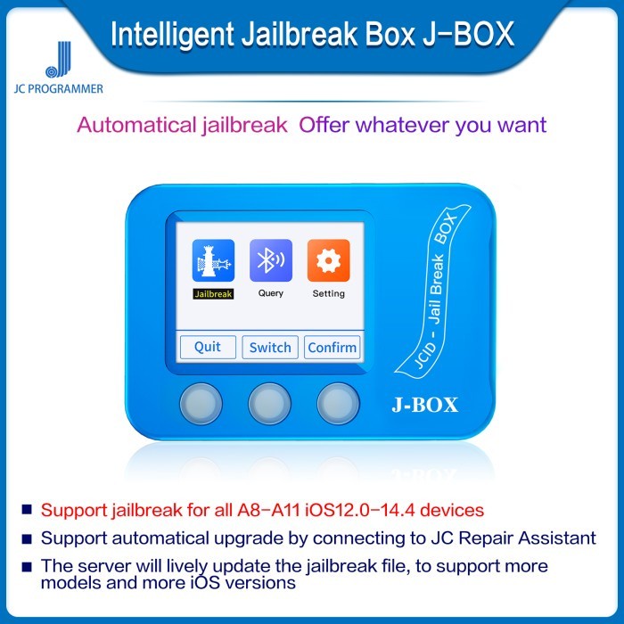 Jual Alat Sotware Intelligent Jailbreak Box J-BOX jail box jc j box ...