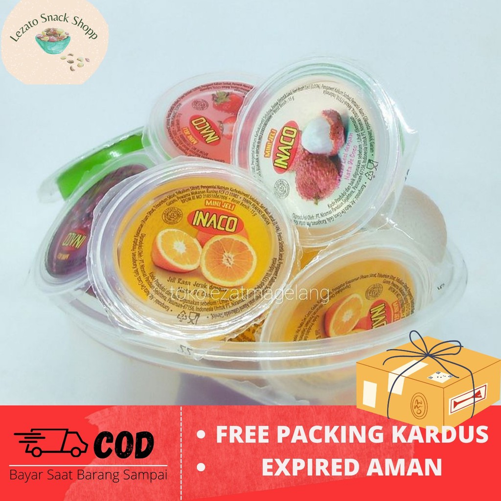 Jual TERMURAH Jelly inaco mika Snack kiloan makanan ringan jajanan ...