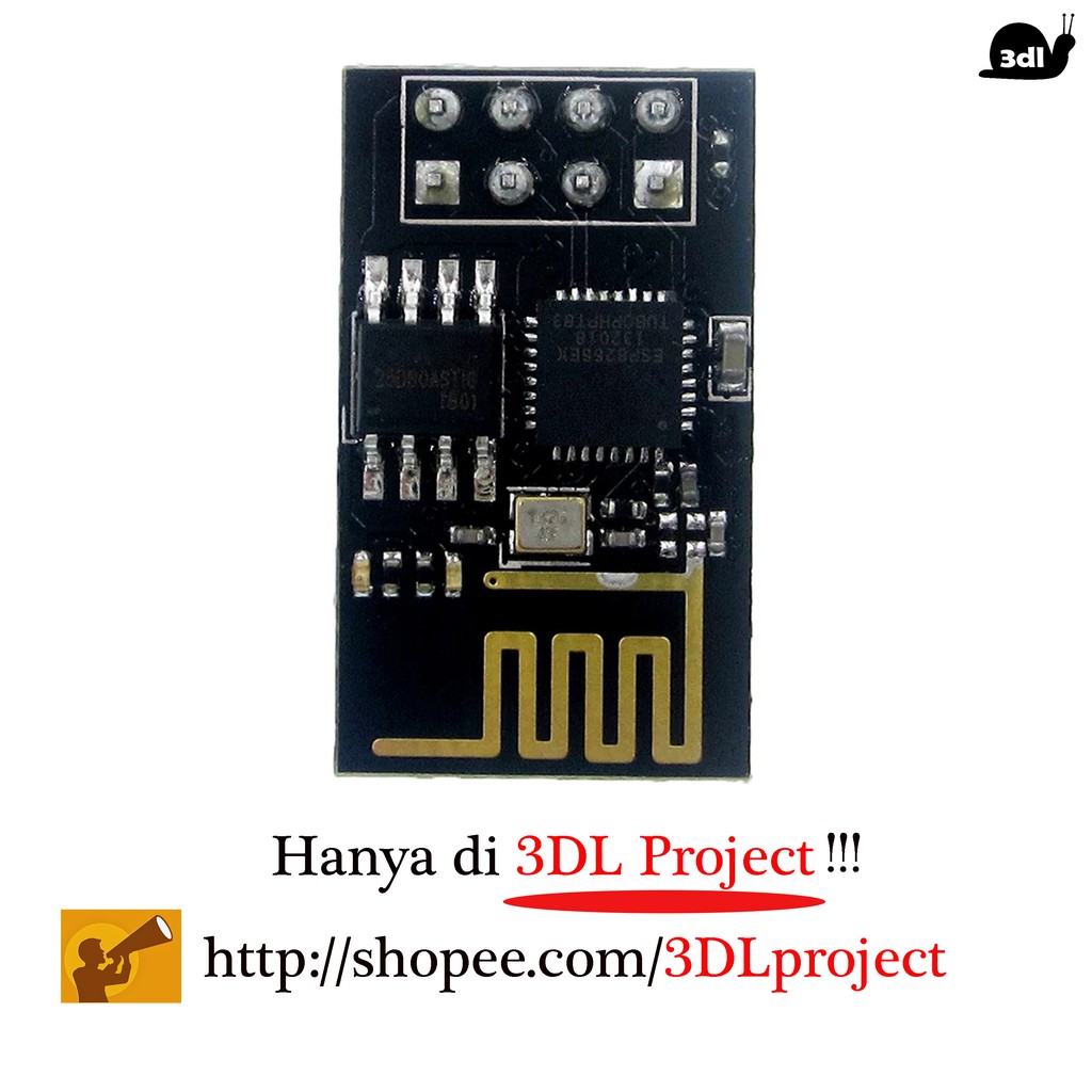 Jual ESP-01 ESP8266 serial WIFI wireless module wireless transceiver ...