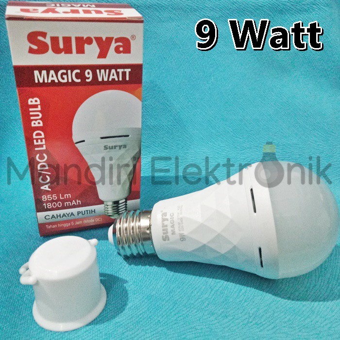Jual Lampu Magic SURYA LED AC/DC 9 Watt 12 Watt 18 Watt | Shopee Indonesia