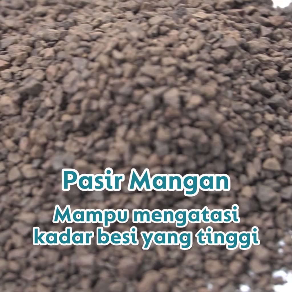Jual Pasir Manganese - Pasir Mangan Hijau Media Filter Air Bersih 1 kg ...