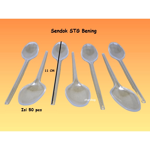 Jual Sendok Buah/Pudding/Jasuke 11 cm isi 50 pcs | Shopee Indonesia