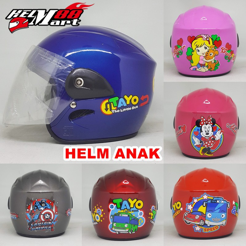 Jual Helm Anak Ukuran Kecil Helm Anak Murah Helm Anak Kop Biasa ...