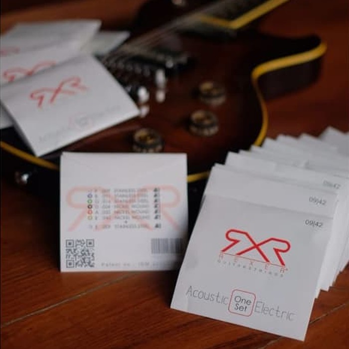 Jual Senar Gitar Rexer RXR Acoustic/Electric Akustik/Elektrik 09|42 Set ...