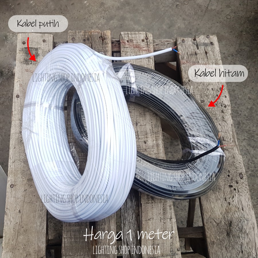 Jual kabel untuk lampu gantung hitam putih | Shopee Indonesia