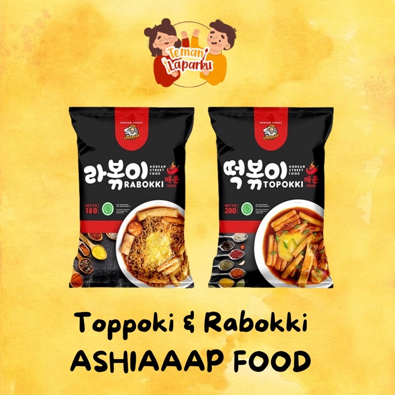 Jual TOPOKKI RABOKKI BY ASHIAAAP FOOD 200gram | Shopee Indonesia