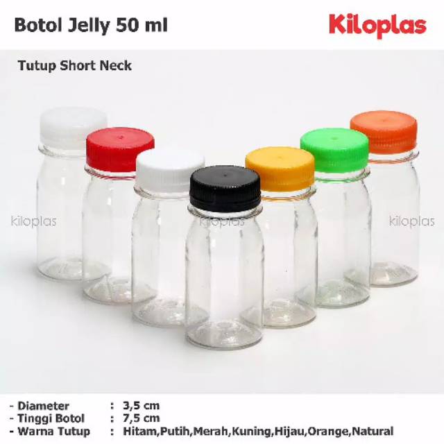 Jual Botol kecil 50ml | Shopee Indonesia