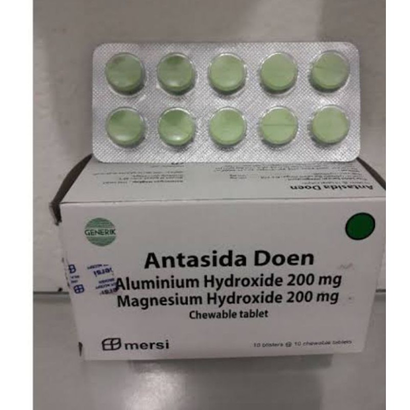 Jual Antasida Doen 10 Tablet | Shopee Indonesia