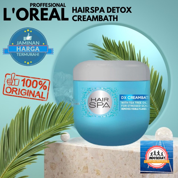 Jual LOREAL Hair Spa Detox DX Creambath - Krimbat Perawatan Pembersih ...