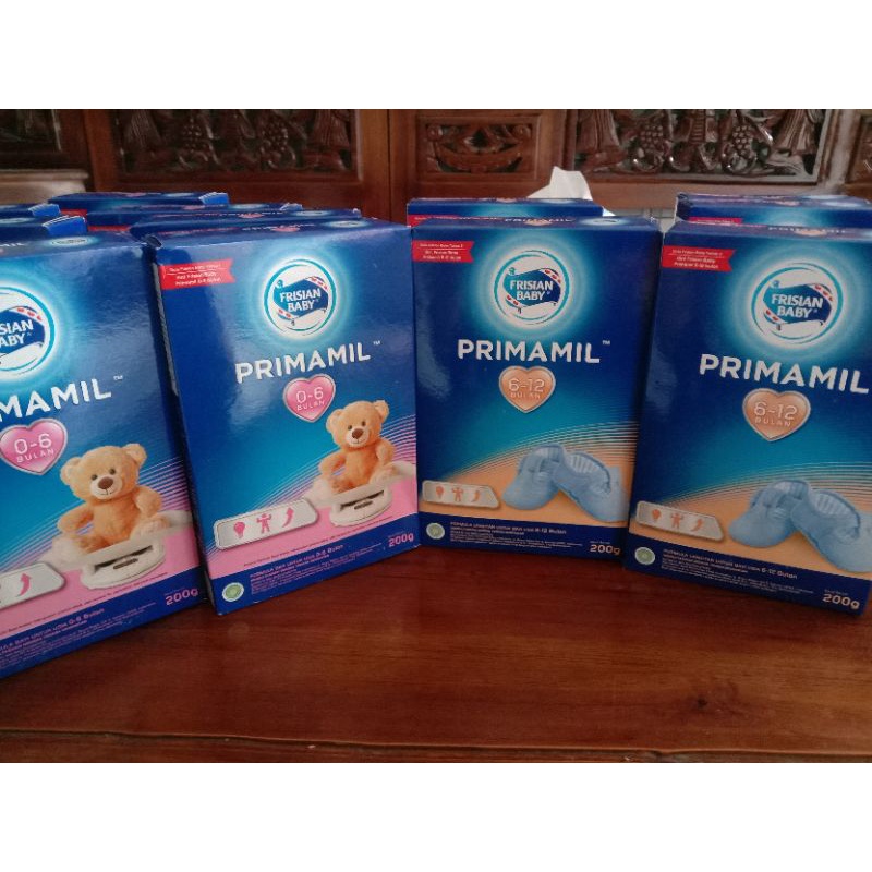 Jual Frisian Baby Primamil Tahap 1 (0-6 bulan) dan Tahap 2 (6-12 bulan ...