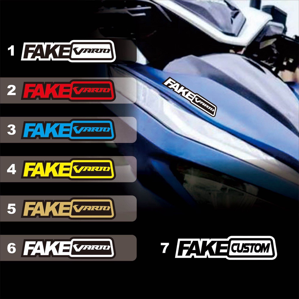 Jual (COD) CUTTING STIKER VARIASI MOTOR HONDA VARIO - Cutting Sticker ...