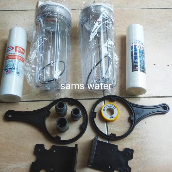 Jual Harga Murah Penjernih Air Sumur /Pdam Filter Air 2 Tabung Merk ...