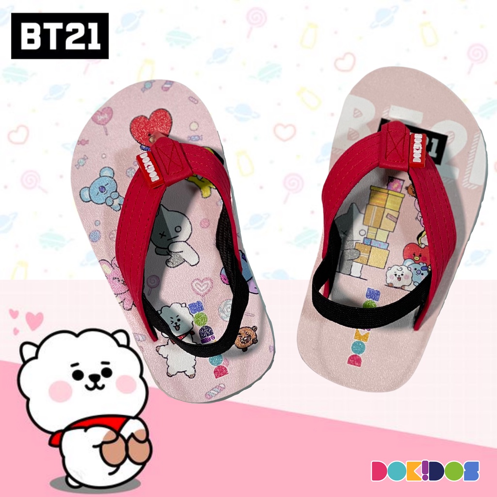 Jual Sandal Anak DOKIDOS BTS BT21 | Shopee Indonesia