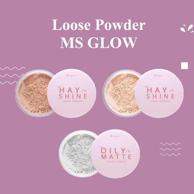 Jual MS GLOW LOOSE POWDER 100% ORIGINAL reseller resmi karawang ...