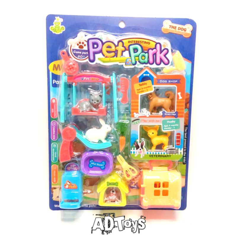 Jual Mainan Edukasi Pet Park Taman Kebun Binatang | Shopee Indonesia