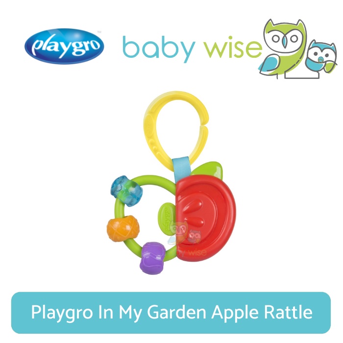 Jual Playgro In My Garden Apple Rattle | Shopee Indonesia